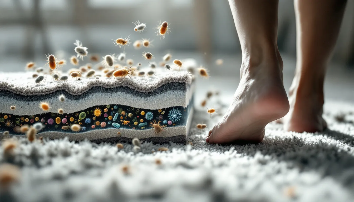 The Hidden Dangers Lurking in Your Dirty Carpets - Dobi Cuci Karpet